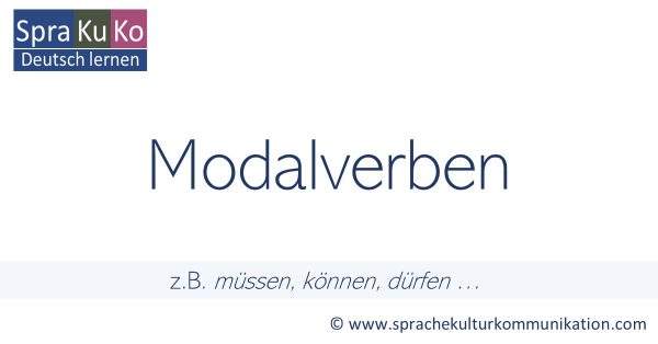 Modalverben im Deutschen - Beispiele & Übungen