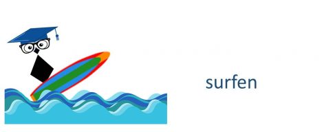 Verb surfen - Deutsch lernen online | Sprakuko